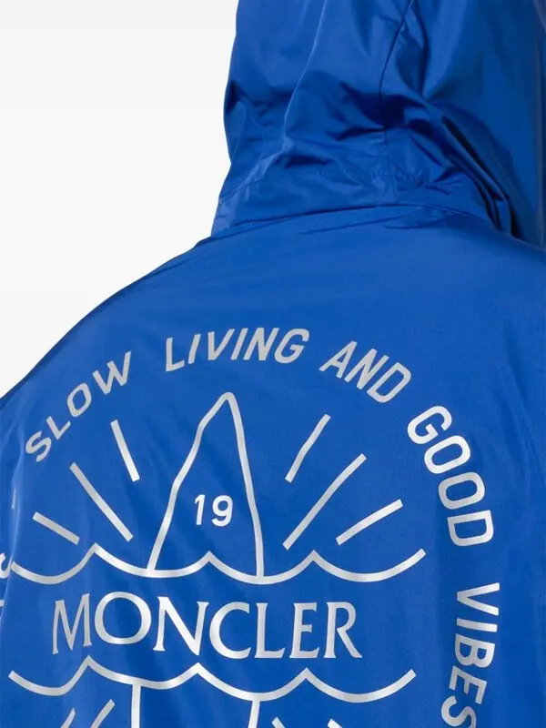 Moncler Clapier Hooded Jacket - Blue