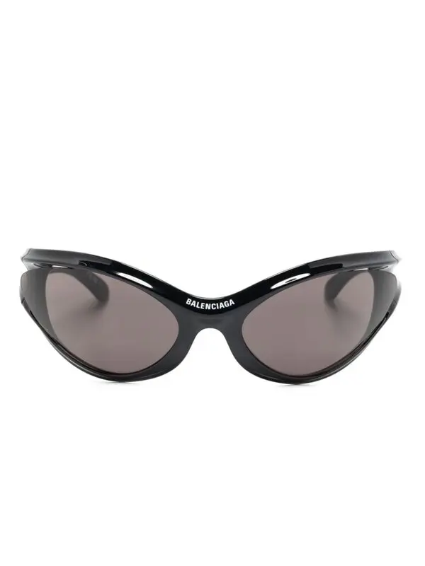 Balenciaga Acetate Cat-eye Sunglasses - Black