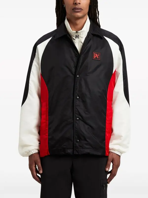 Palm Angels Logo-print Panelled Jacket