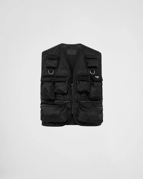 Prada Re-Nylon Vest - Black | Editorialist