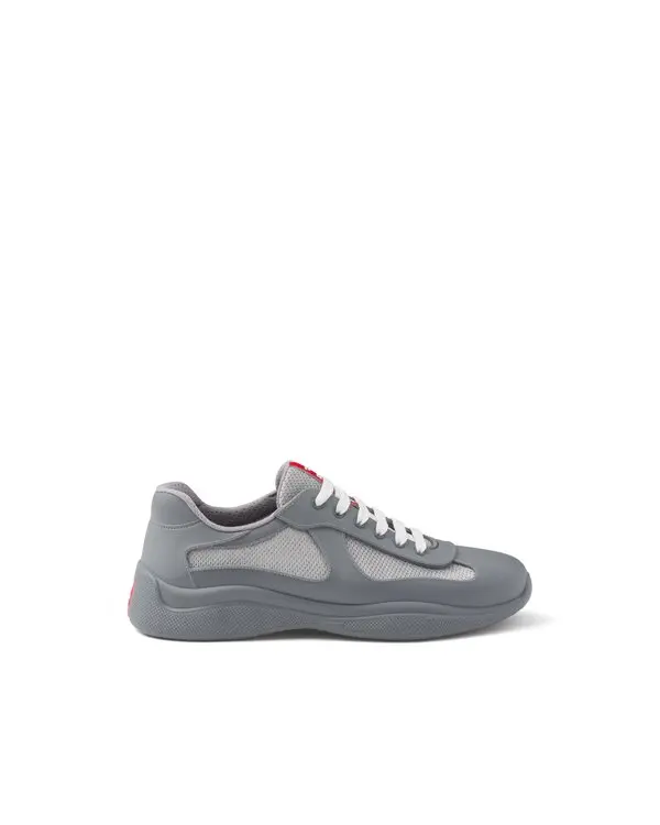 Prada America's Cup Sneakers - Gold/silver