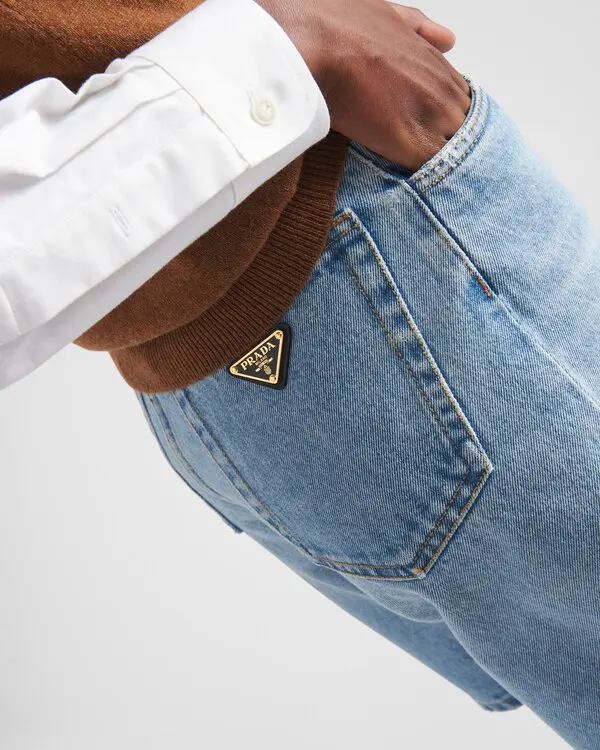 Prada Denim Bermudas