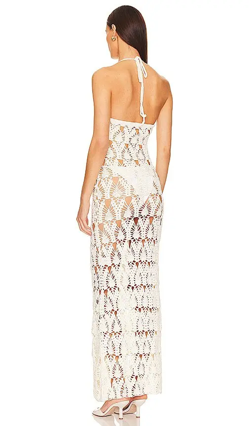 Tularosa Marla Crochet Maxi Dress In White - 36% Off | Editorialist