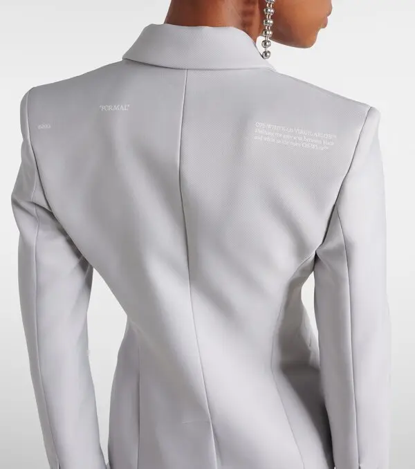 Off-White Corporate Blazer - Blue