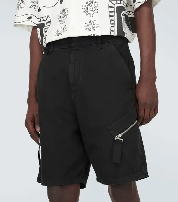 Jacquemus Le Short Marrone Cotton Cargo Shorts