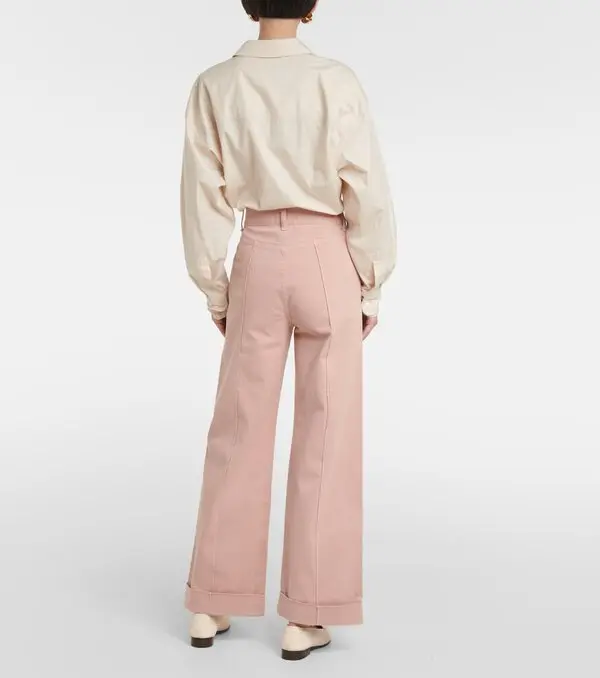 FRAME 70s High-rise Straight-leg Jeans