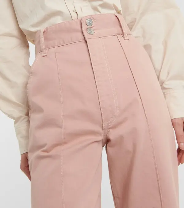 FRAME 70s High-rise Straight-leg Jeans