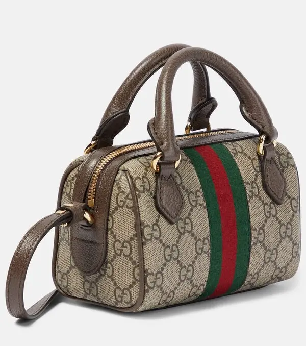 Gucci Ophidia Mini Gg Canvas Shoulder Bag - Multicoloured
