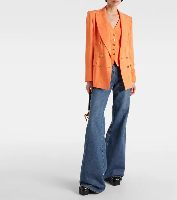 Etro Double-breasted Blazer