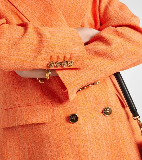 Etro Double-breasted Blazer