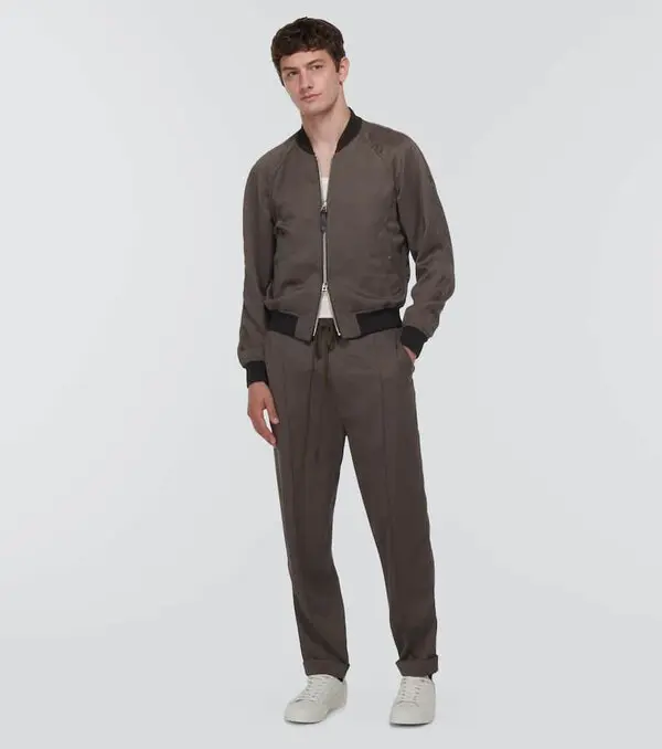 TOM FORD Cady Tapered Trousers