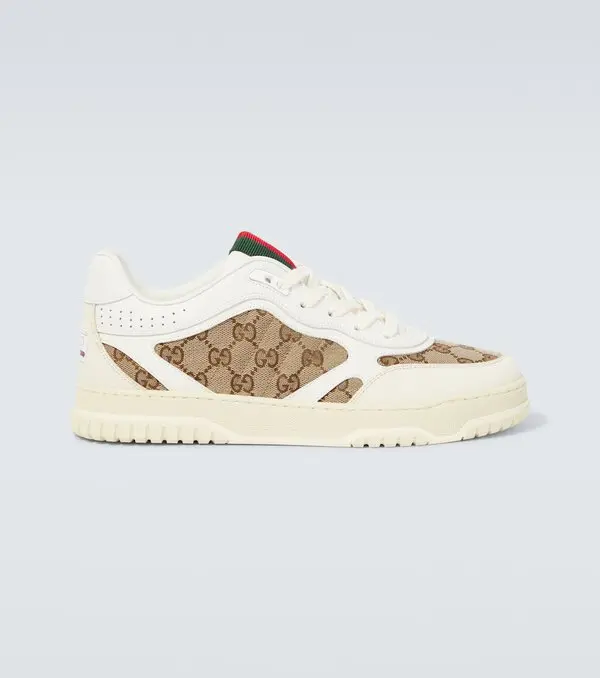 Gucci Gg Canvas Sneakers - White