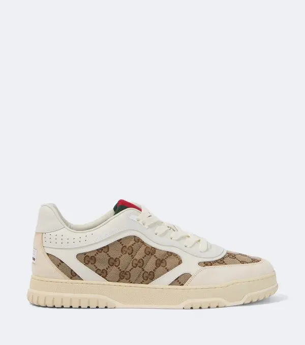 Gucci Gg Canvas Sneakers - White