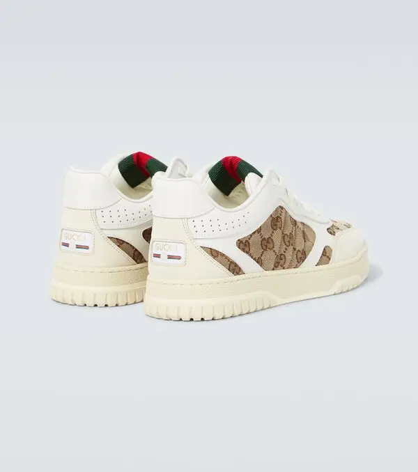 Gucci Gg Canvas Sneakers - White