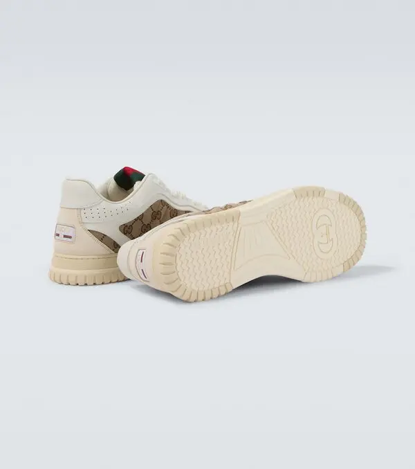 Gucci Gg Canvas Sneakers - White