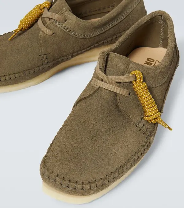 Clarks Weaver Suede Sneakers