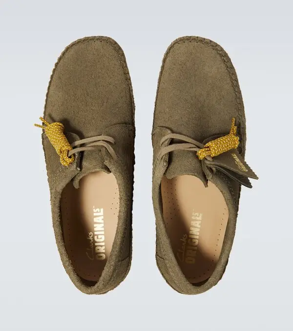 Clarks Weaver Suede Sneakers
