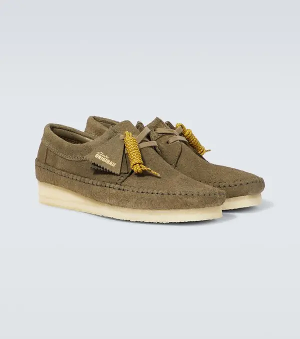 Clarks Weaver Suede Sneakers