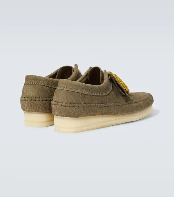 Clarks Weaver Suede Sneakers