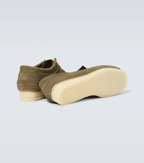 Clarks Weaver Suede Sneakers