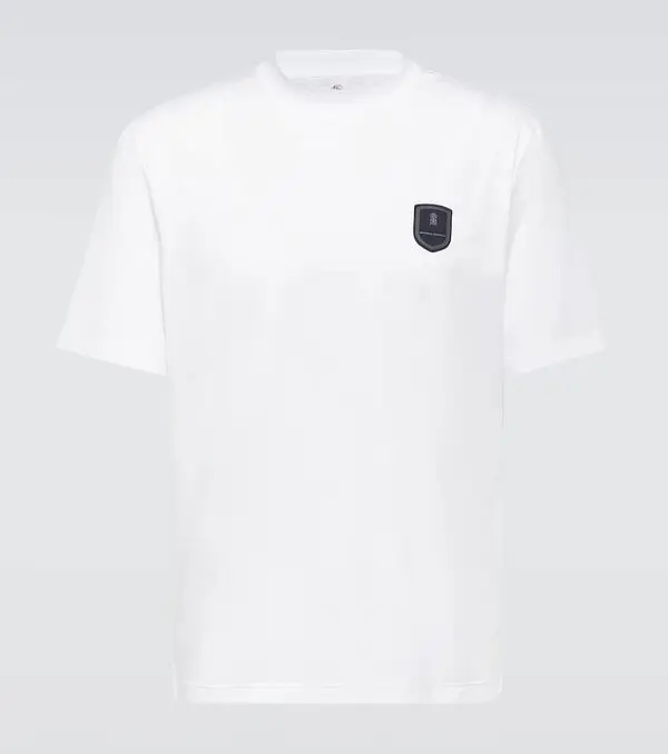 Brunello Cucinelli Embroidered Crewneck T-shirt