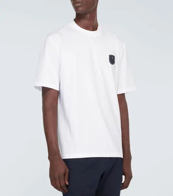 Brunello Cucinelli Embroidered Crewneck T-shirt