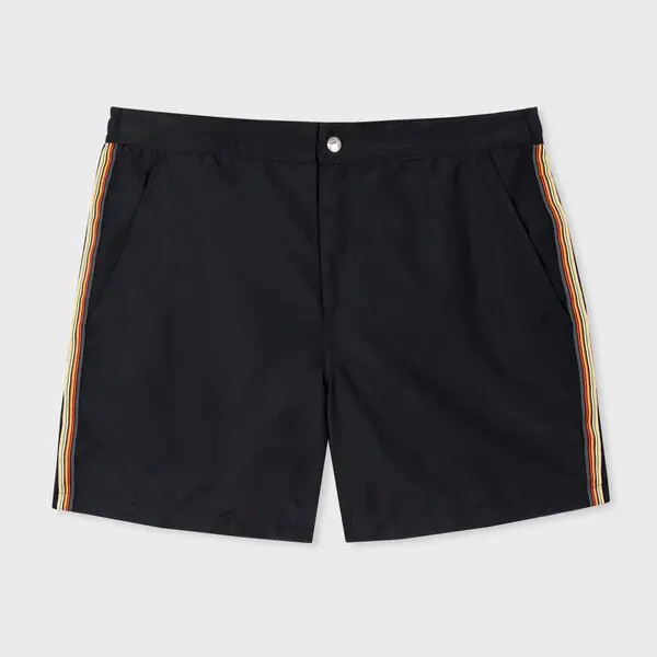 Paul Smith Recycled-polyester 'signature Stripe' Swim Shorts