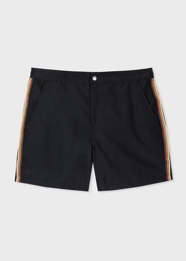 Paul Smith Recycled-polyester 'signature Stripe' Swim Shorts