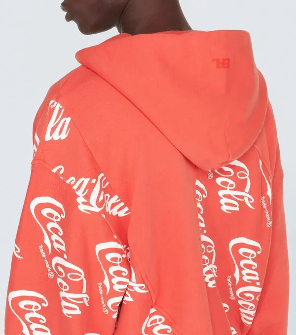 ERL Printed Cotton Hoodie