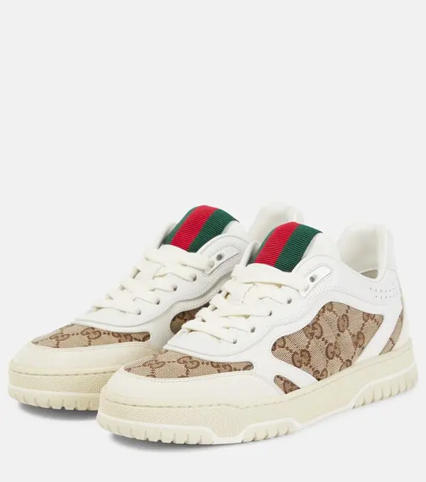 Gucci Re-web Sneakers - White