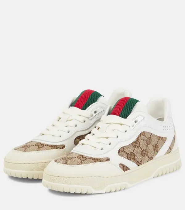 Gucci Re-web Sneakers - White
