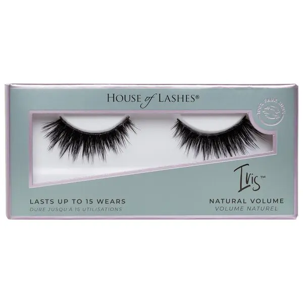 HOUSE OF LASHES Cruelty-free Faux Mink Volumizing False Eyelashes - Iris
