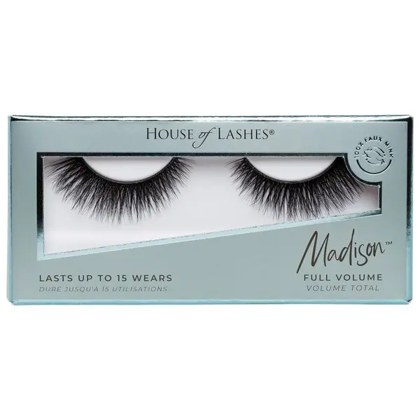 HOUSE OF LASHES Cruelty-free Faux Mink Volumizing False Eyelashes - Madison