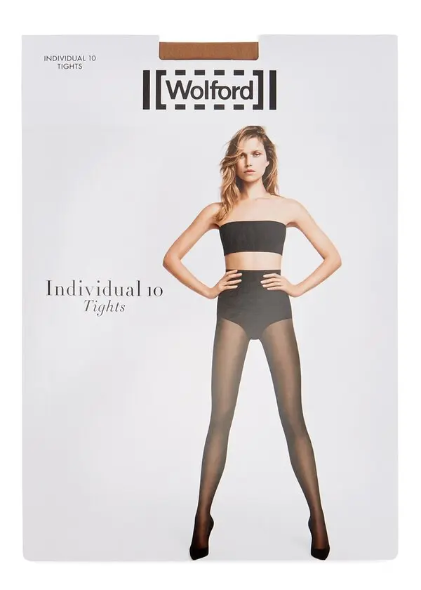 Wolford Individual 10 Denier Tights - Nude