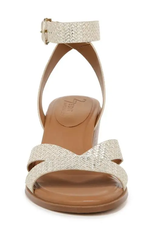 27 EDIT NATURALIZER Yumi Ankle Strap Sandal - Cremosa Taupe Leather