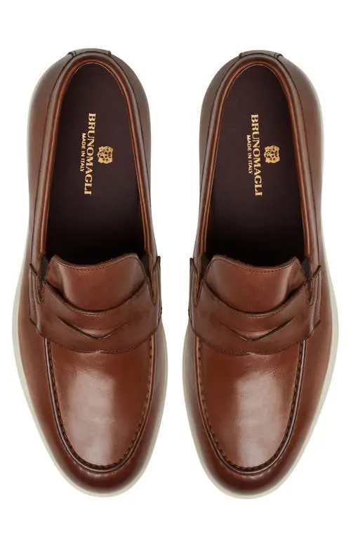 Bruno Magli Ettore Penny Loafer In Cognac - 40% Off  display picture 3