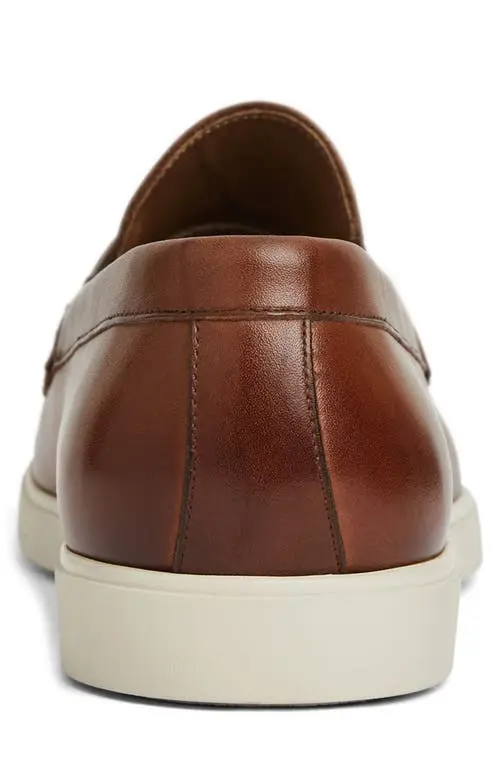 Preloved Bruno Magli Men\'s Ettore Cognac Leather Penny Loafers Men\'s Size 13 NEW Bruno Magli Ettore Black Penny Loafers Mens 9 Slip On  main image 2