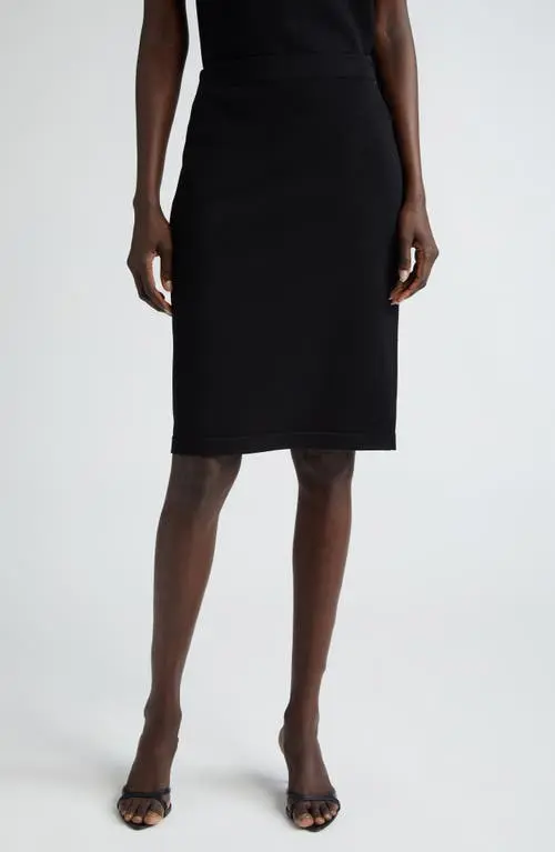 St. John Santiago Knit Skirt