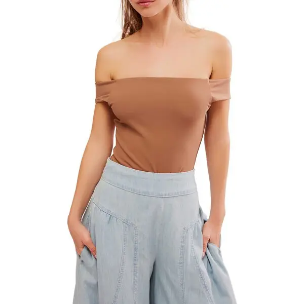 Free People Off The Shoulder Bodysuit