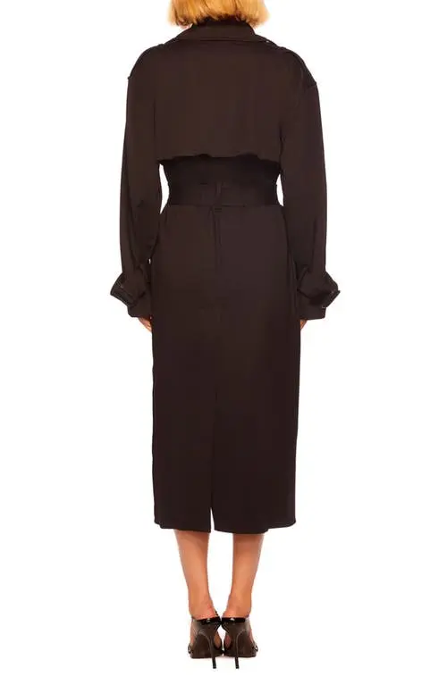 Susana Monaco Signature Stretch Trench Coat