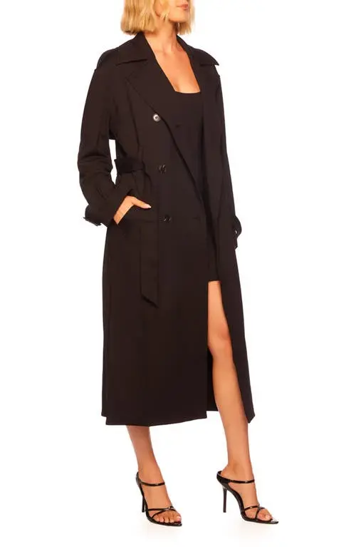 Susana Monaco Signature Stretch Trench Coat