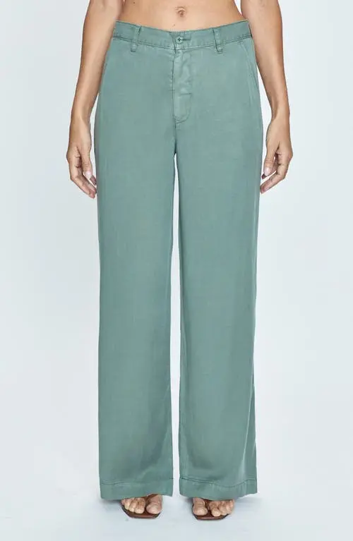 PISTOLA Jayden Wide-leg Pants - Olivine