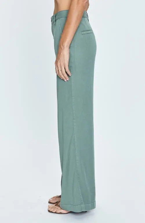 PISTOLA Jayden Wide-leg Pants - Olivine