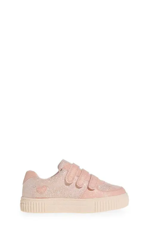 TUCKER + TATE Tallulah Glitter Sneakers - Pink Shimmer