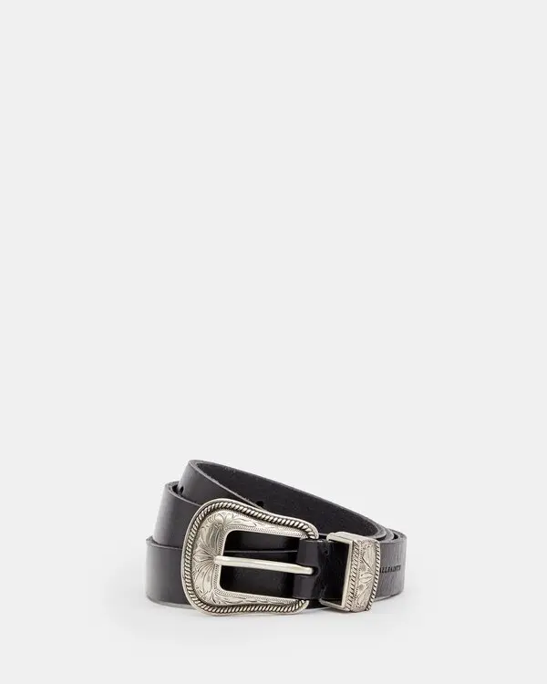 ALLSAINTS Chuck Leather Western Belt