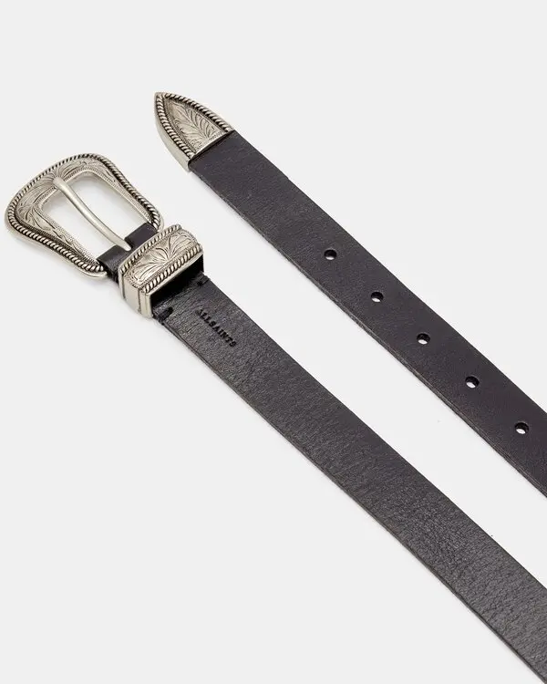 ALLSAINTS Chuck Leather Western Belt