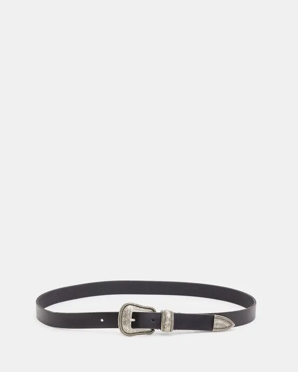 ALLSAINTS Chuck Leather Western Belt