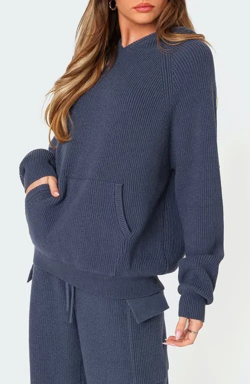 EDIKTED Wynter Oversize Hoodie - Blue