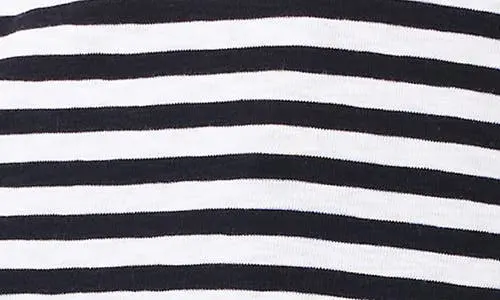 NIC+ZOE Stripe Bateau Neck Top