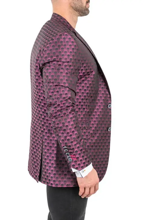 MACEOO Skullrepeat Jacquard Blazer